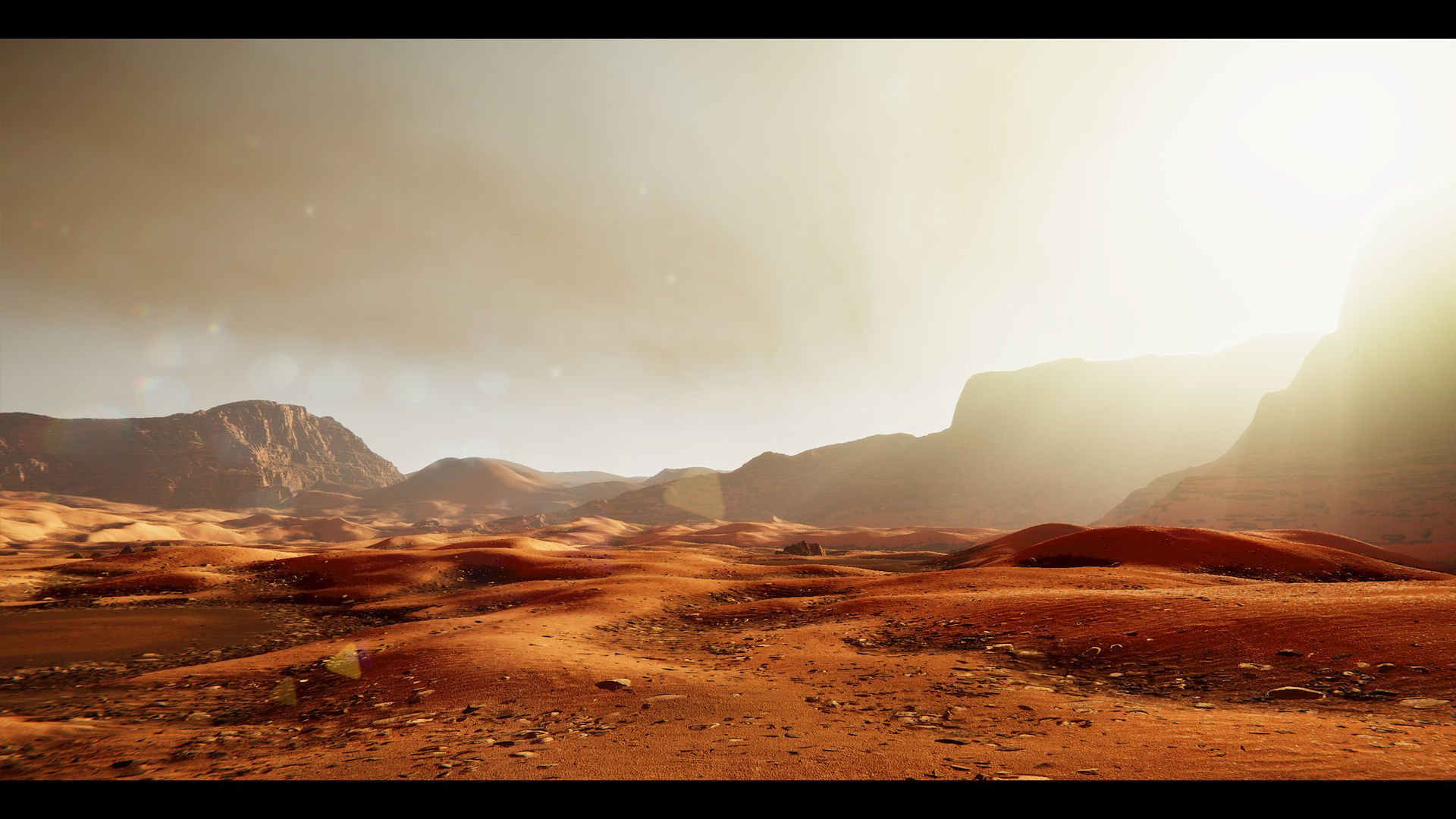 Unity Project 2017 - Mars Planet Environment 3D model | CGTrader