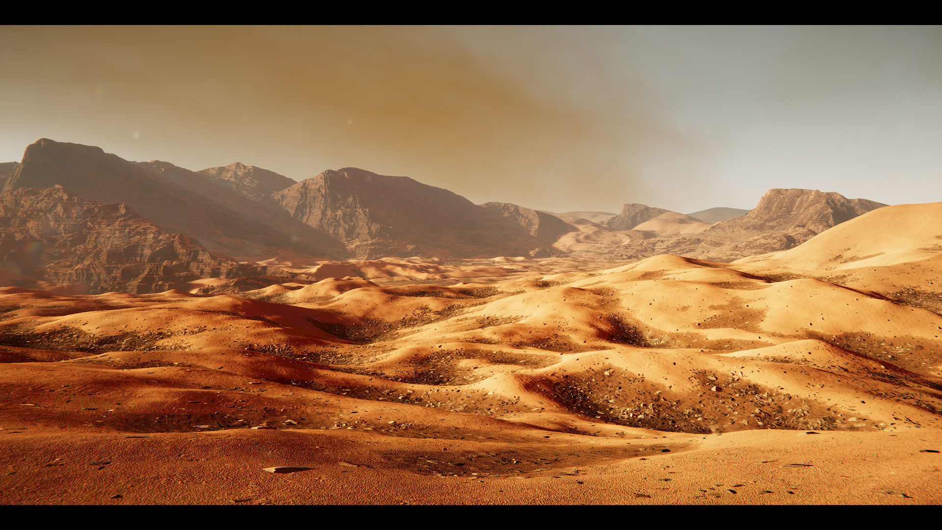 Unity Project 2017 - Mars Planet Environment 3D model | CGTrader