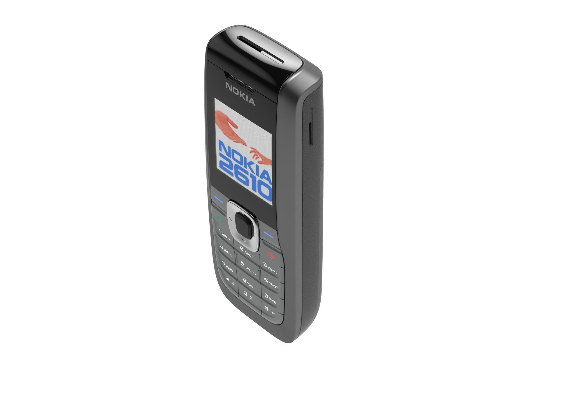 Nokia 2610 mobile 3D model | CGTrader
