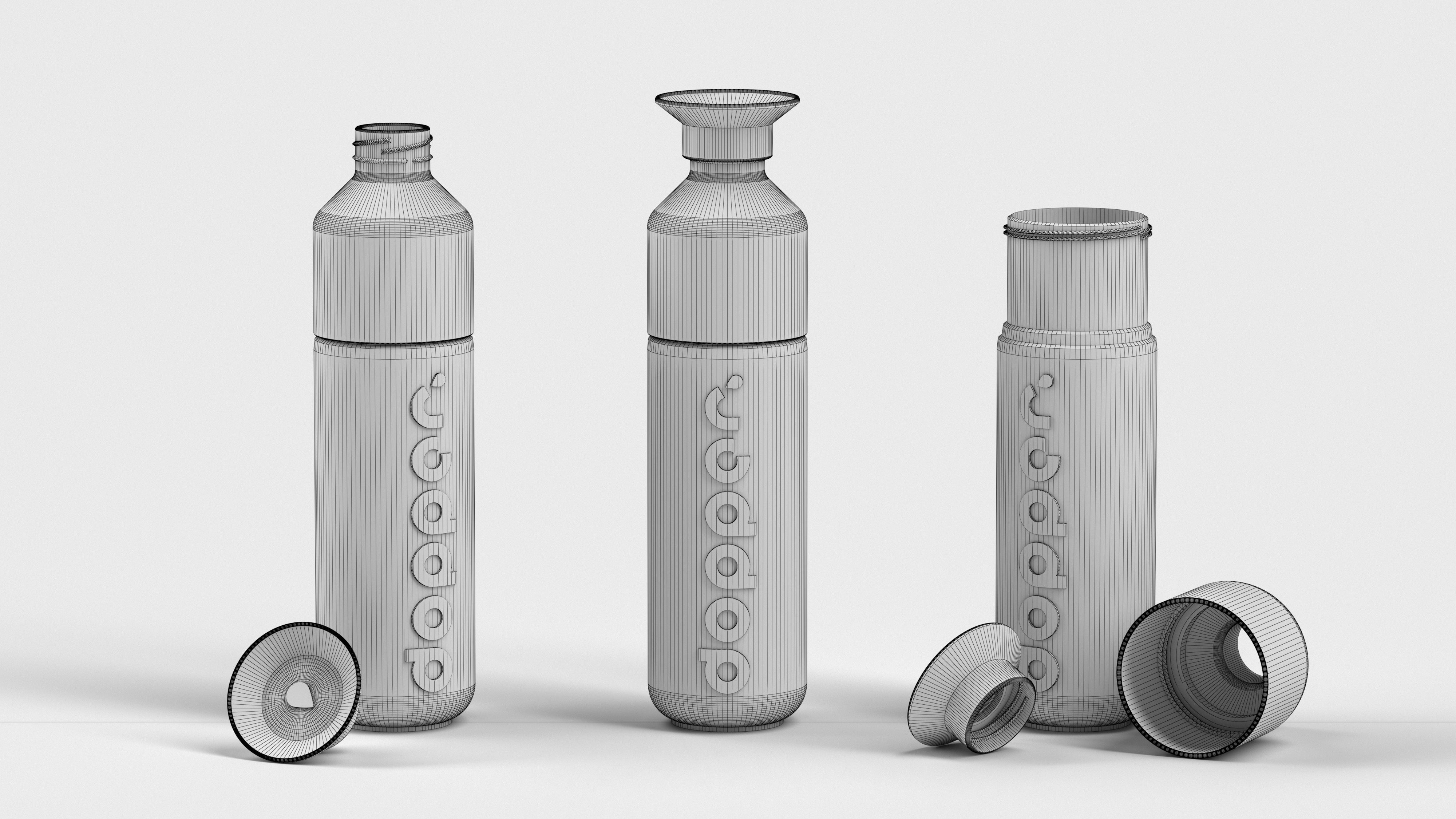 dopper reusable water bottle 3D model | CGTrader
