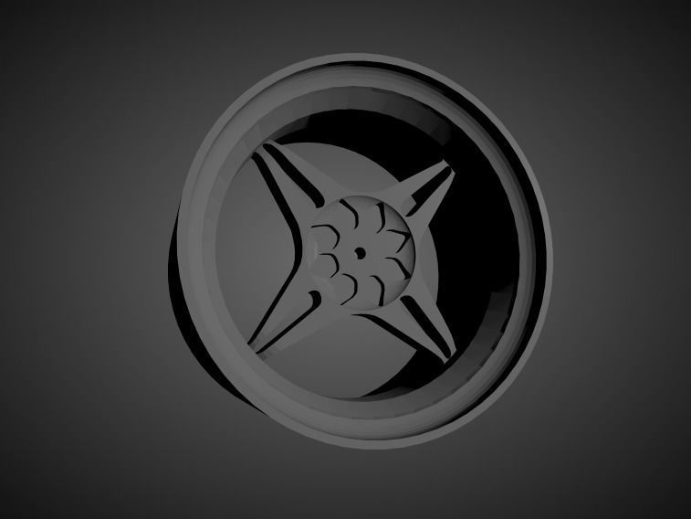 SSR Type X scalable and Printable rim 3D model 3D printable | CGTrader