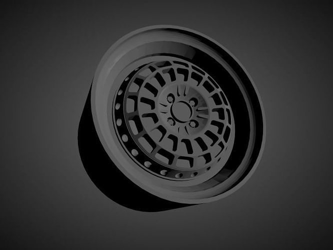 Mugen NR10 scalable and Printable rim 3D model 3D printable | CGTrader