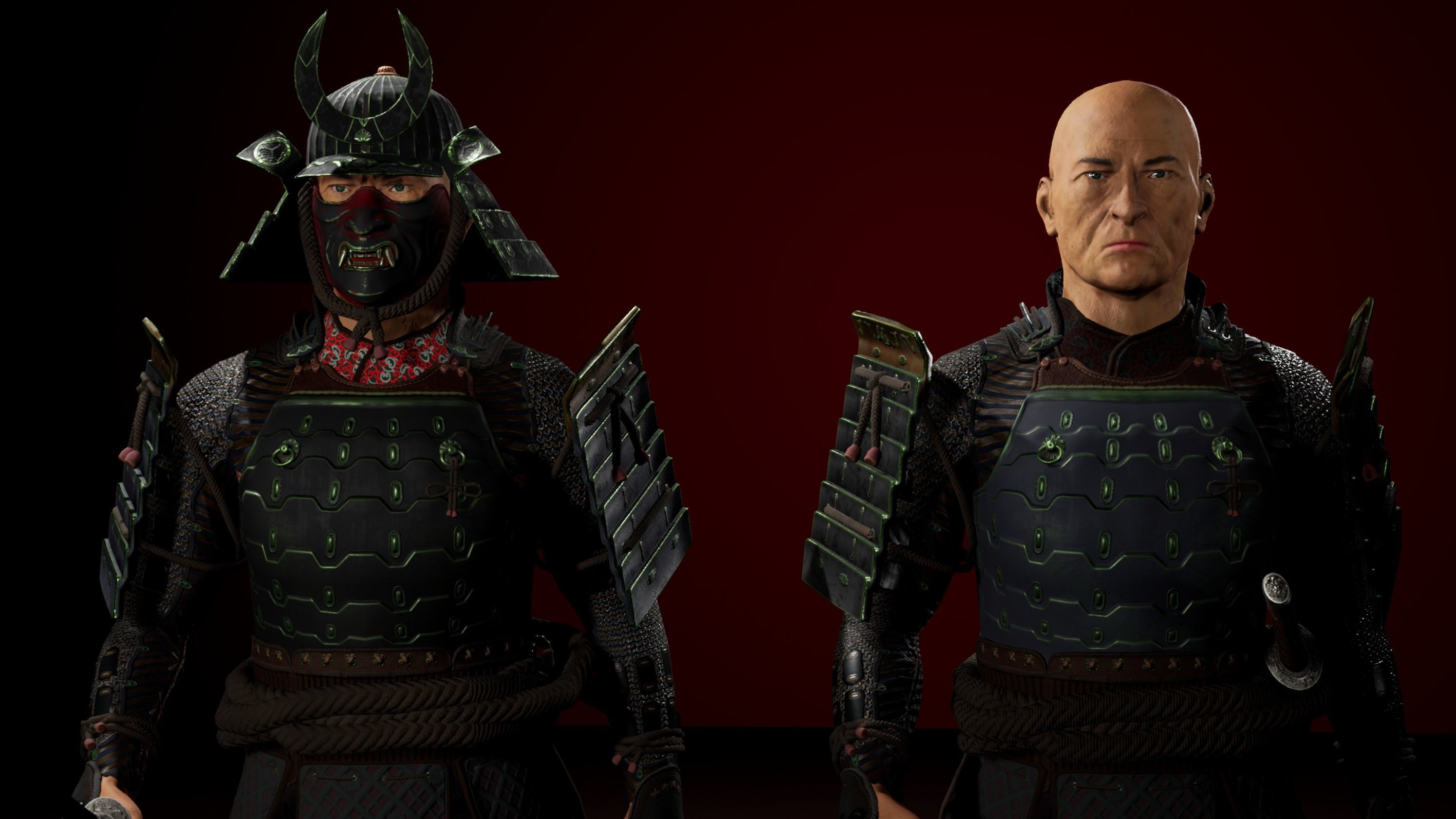 3D model Samurai Tanaka VR / AR / low-poly rigged | CGTrader