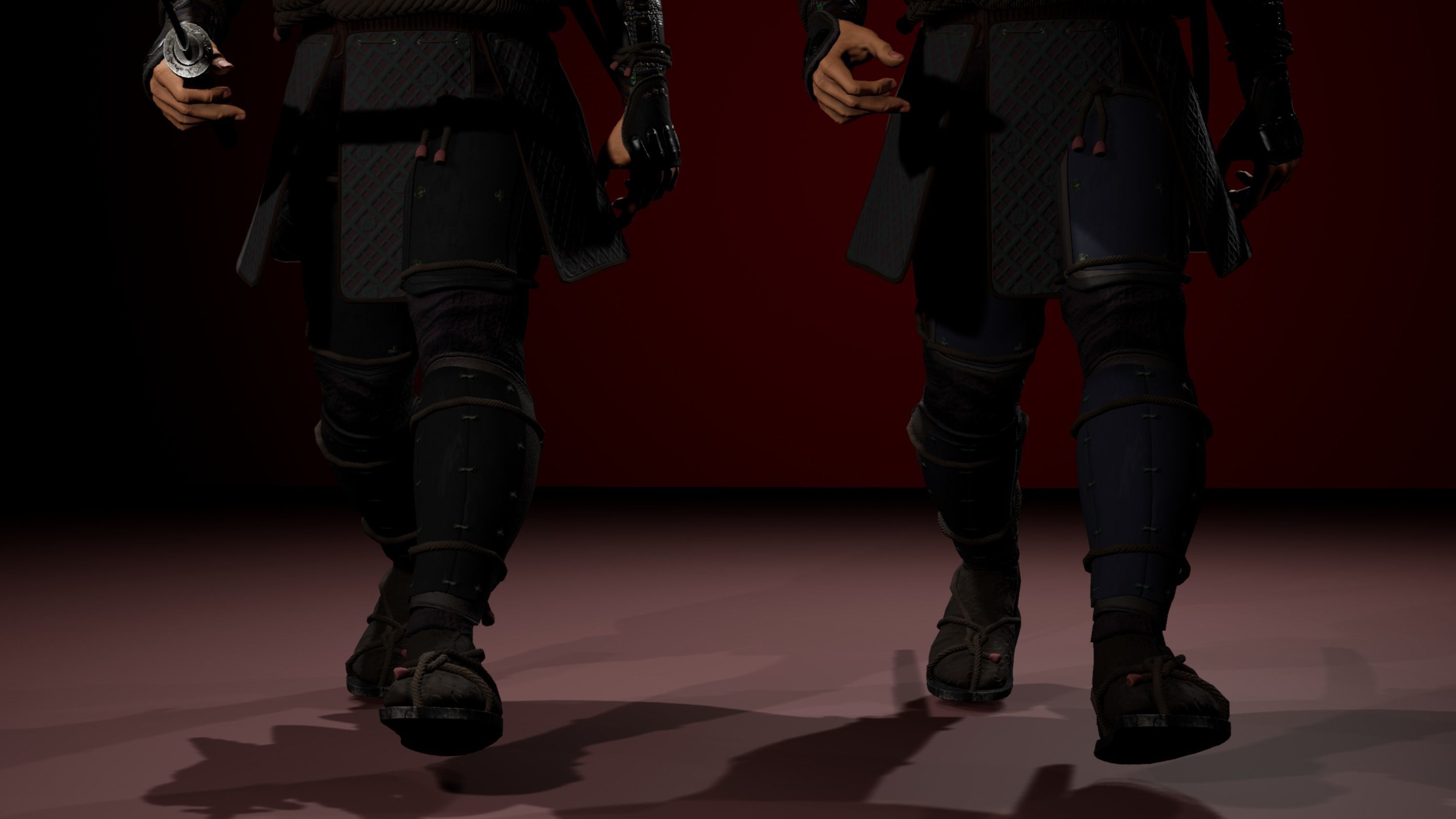 3D model Samurai Tanaka VR / AR / low-poly rigged | CGTrader