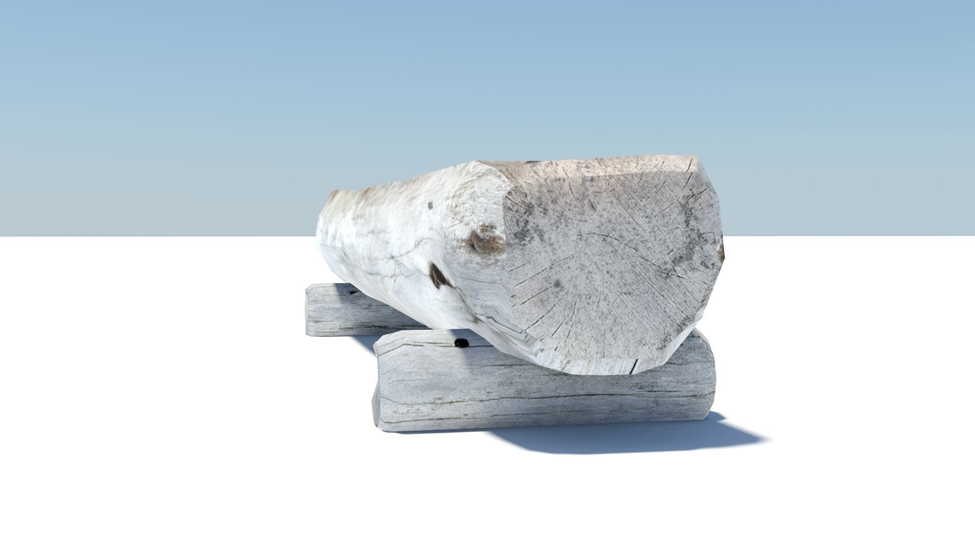 3D model Wooden water trough for cattle VR / AR / low-poly | CGTrader