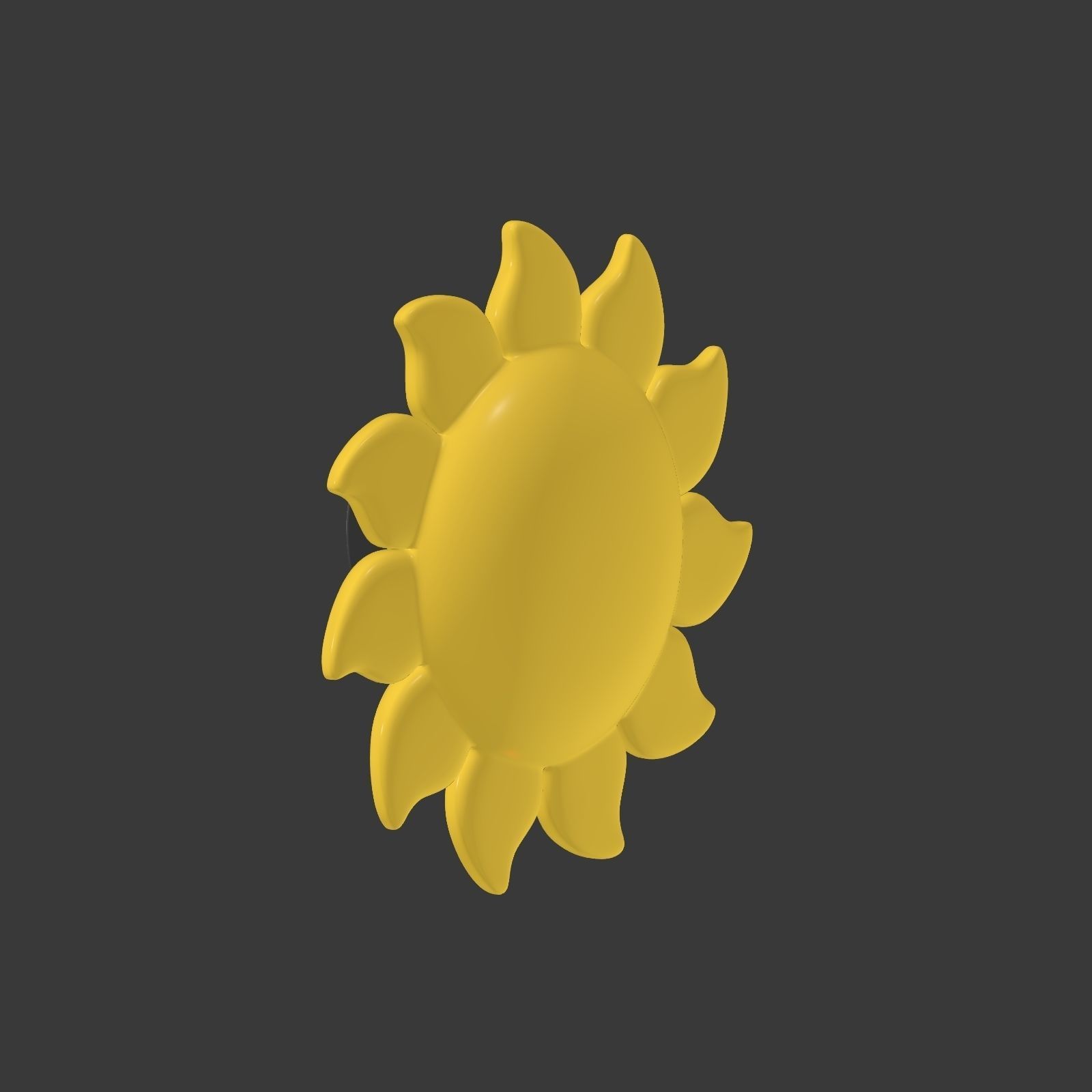 3D model Cartoon Sun VR / AR / low-poly | CGTrader