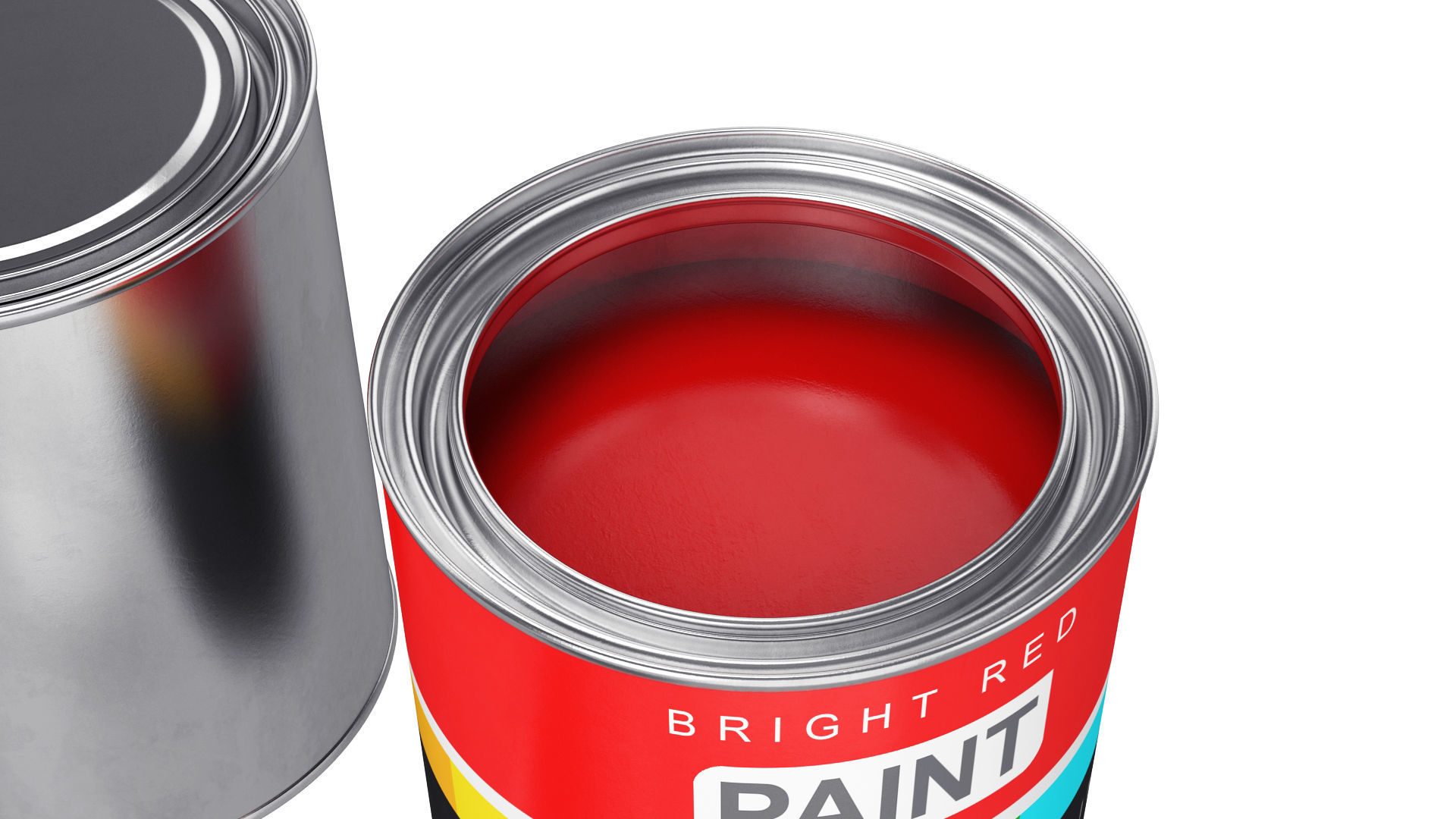 Paint can 3D model | CGTrader