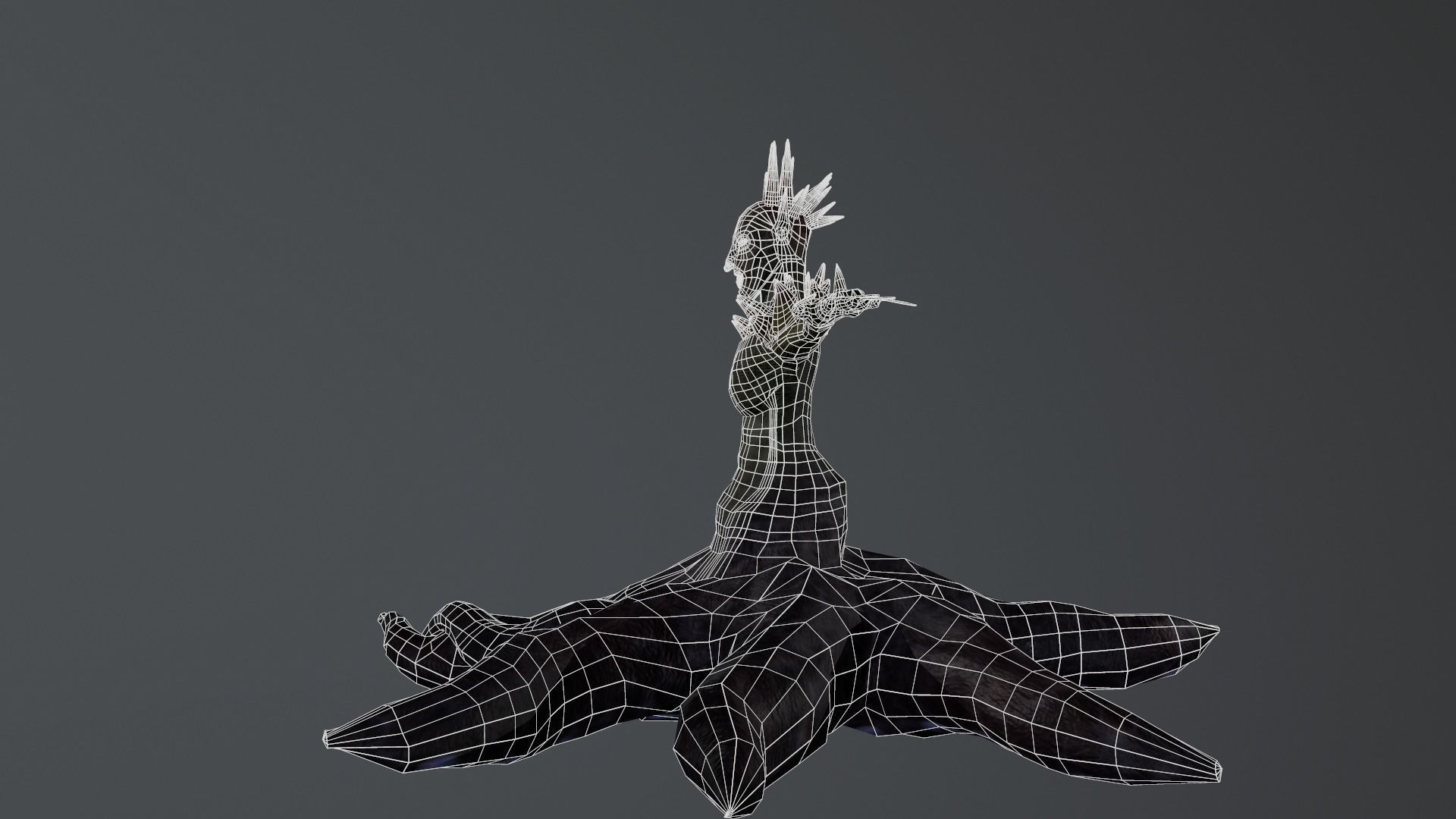 3D model Nexon Vindictus Ship Monster VR / AR / low-poly rigged ...