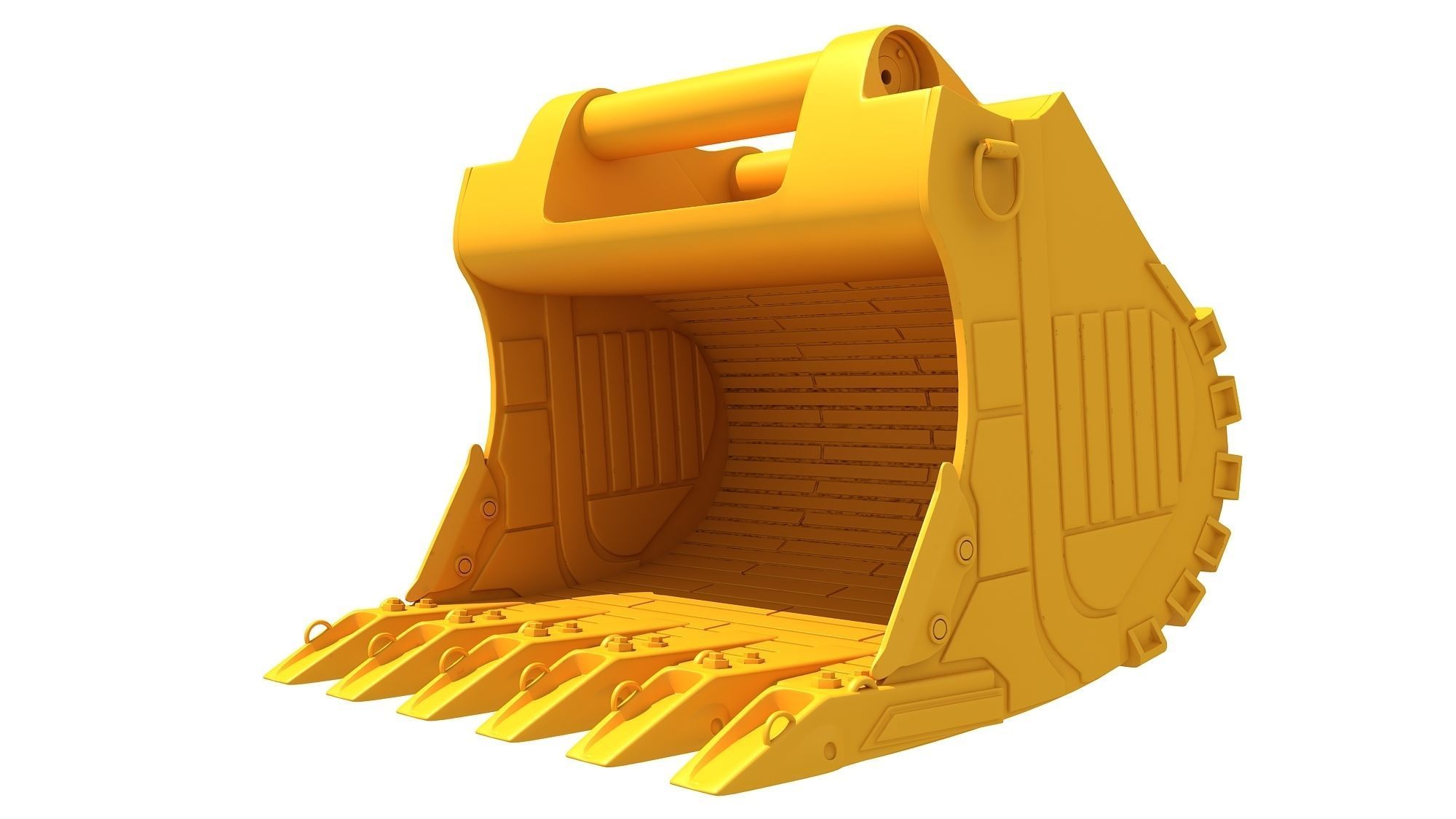 Excavator Bucket 3D model | CGTrader