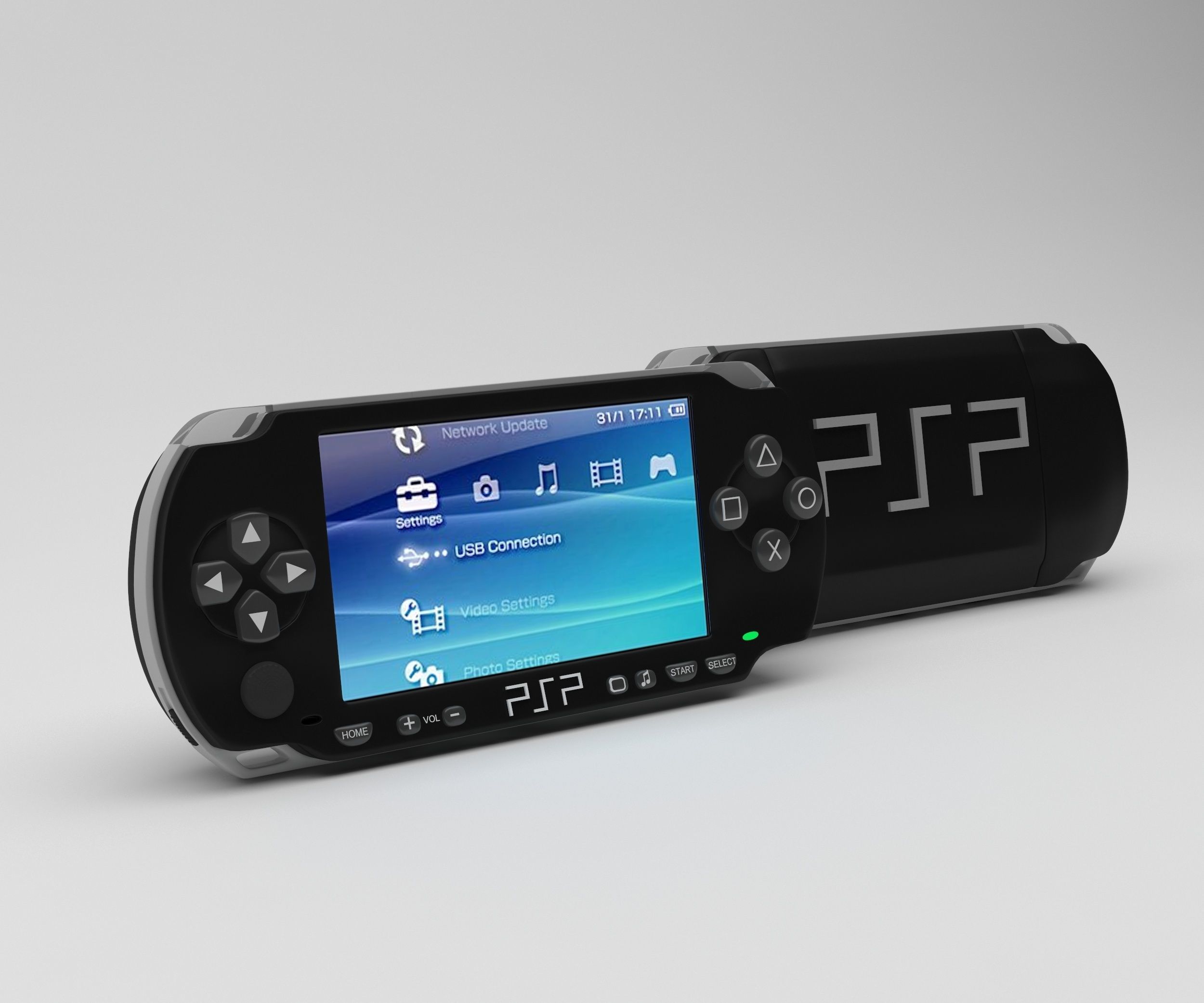 PSP 3D MODEL playstation vita 3D model | CGTrader