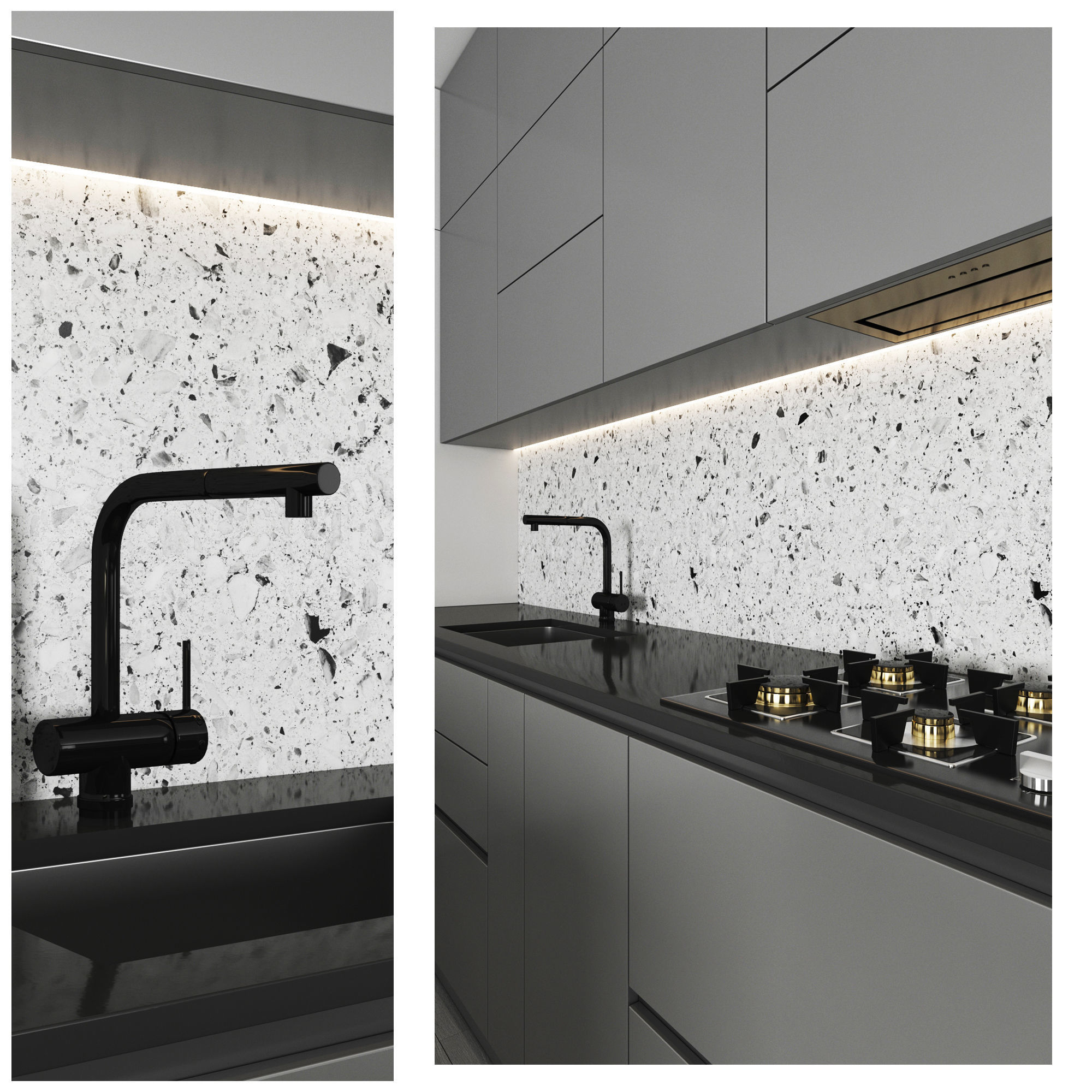 kitchen 023 3D model | CGTrader