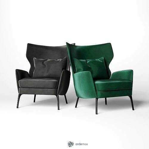 Alex armchair 3D model | CGTrader