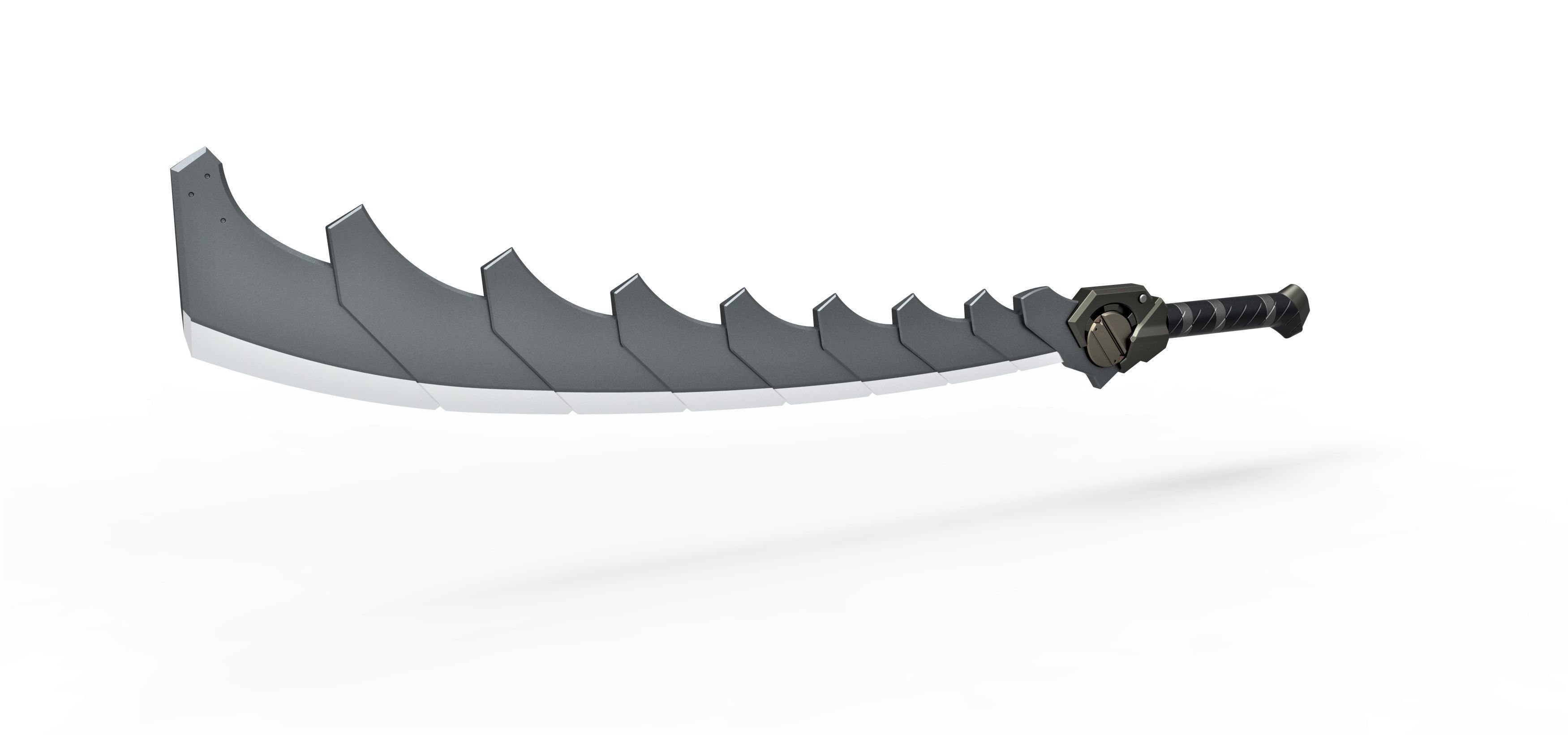 Super composite sword from the game Shadow Fight 2 3D model 3D ...