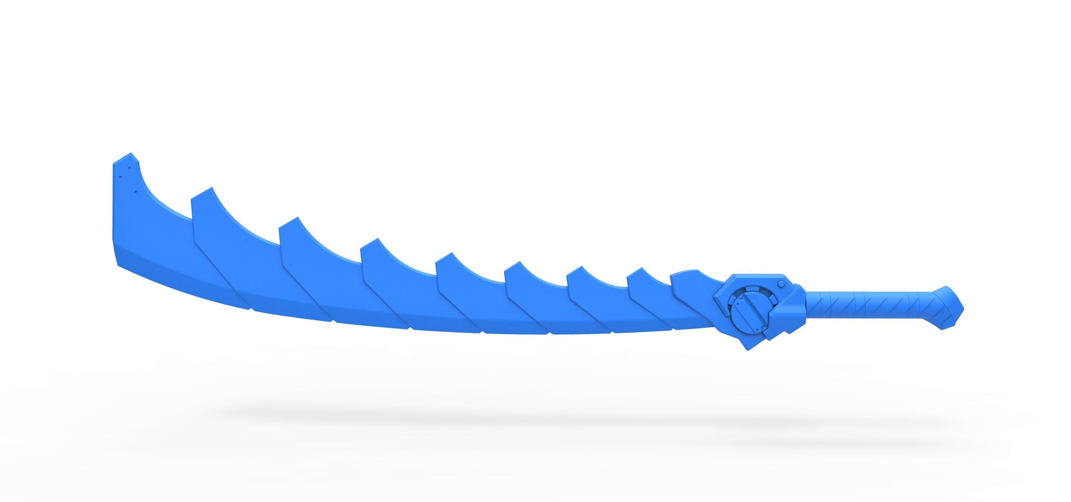 Super composite sword from the game Shadow Fight 2 3D model 3D ...