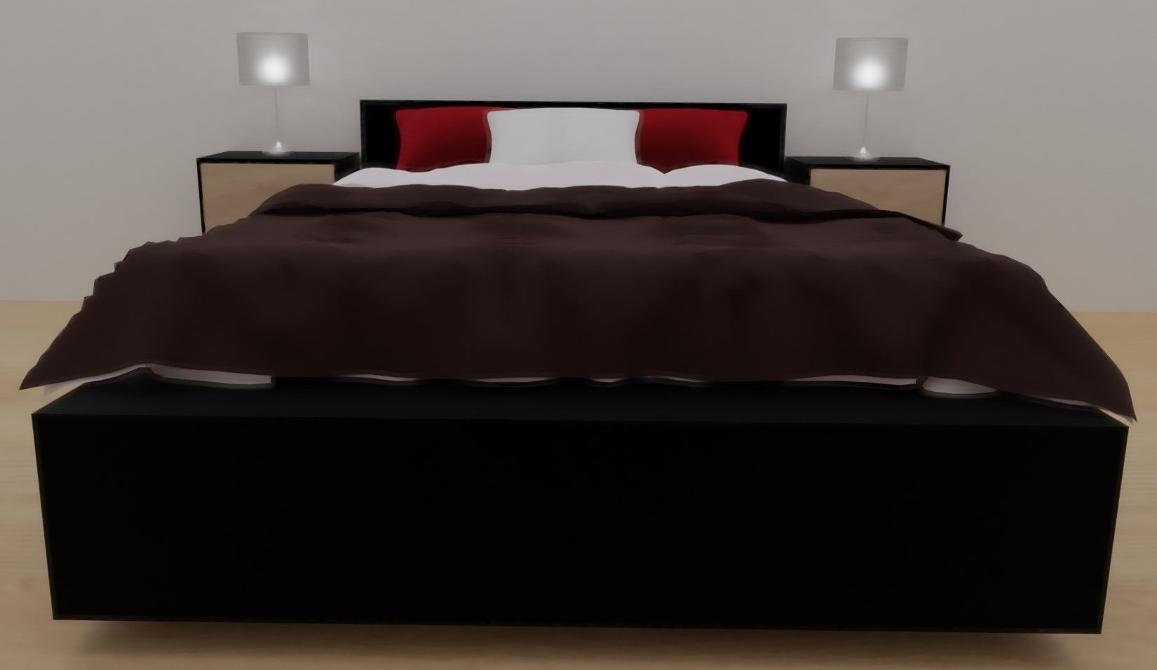 A Modern retractable bed 3D model | CGTrader