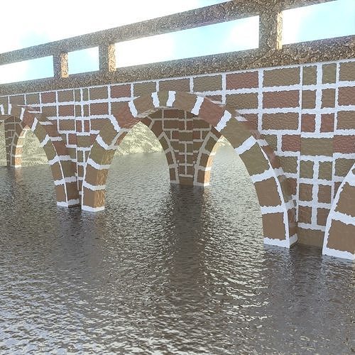 Bridge - Arch 3D model | CGTrader