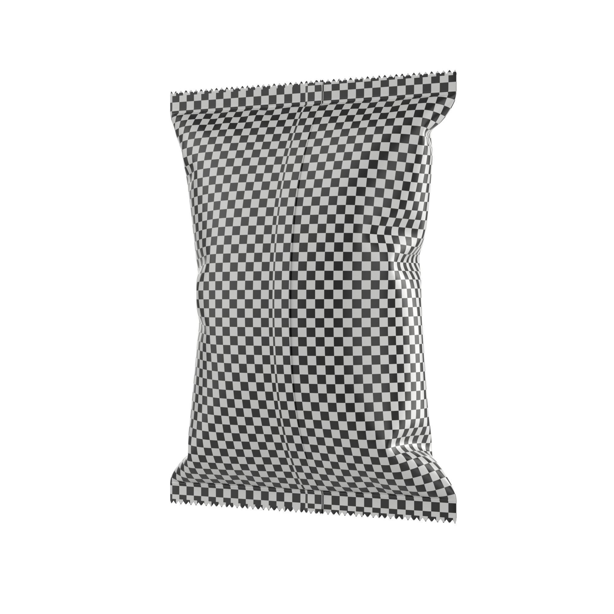 Chips Packet 3D model | CGTrader