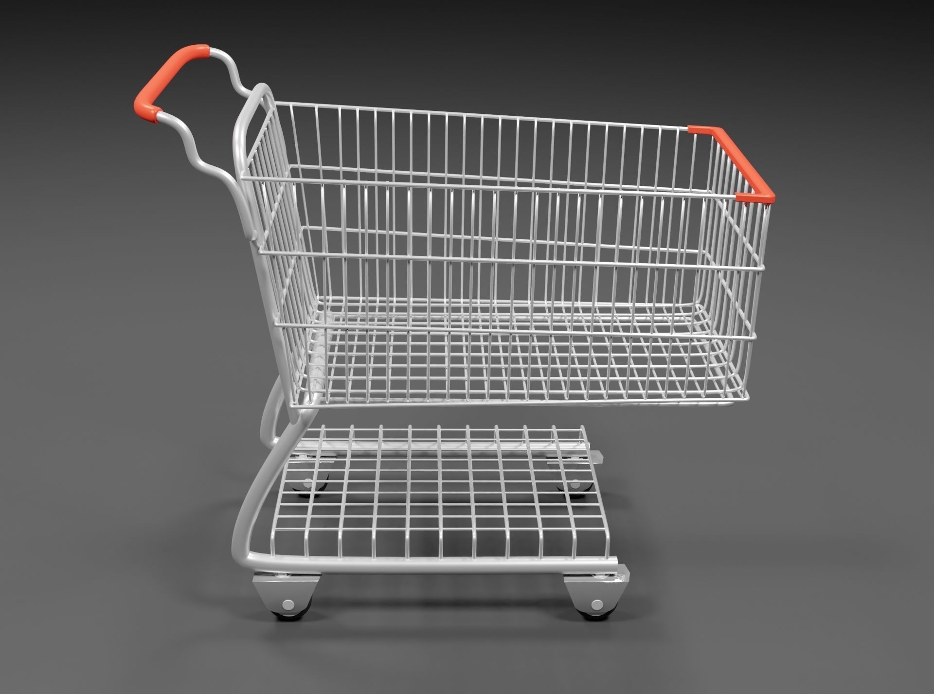 Shopping cart 3D model 3D model | CGTrader