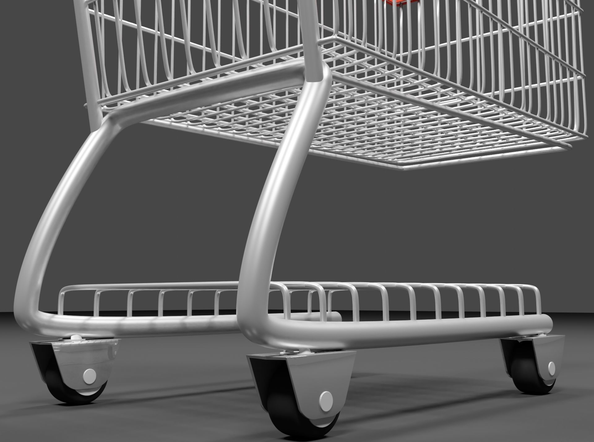 Shopping cart 3D model 3D model | CGTrader