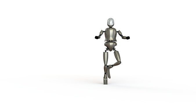 Robat humanoid robot 3D model | CGTrader