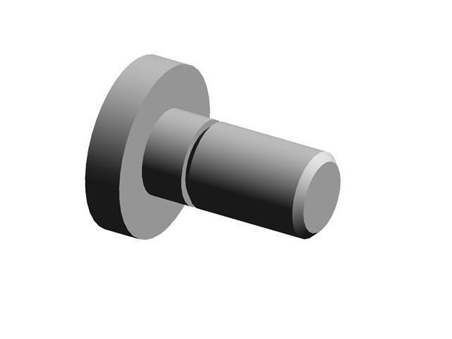 BN 1206 Hex socket head cap screws with special low head free 3D model ...