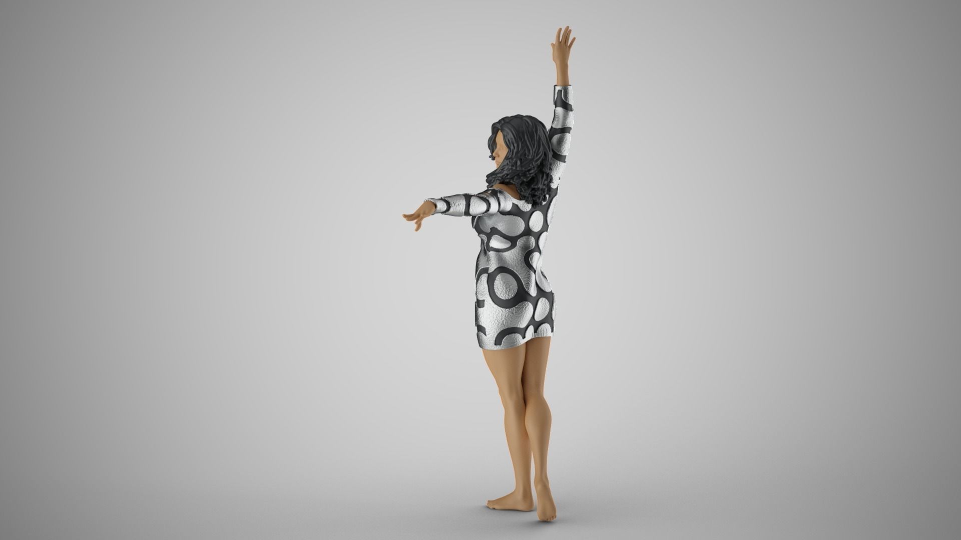 Reach out and Touch 3D model 3D printable | CGTrader