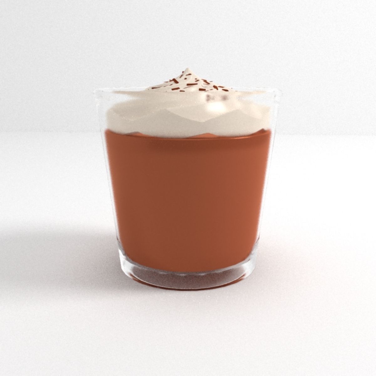 Chocolate Pudding Dessert 3D model | CGTrader