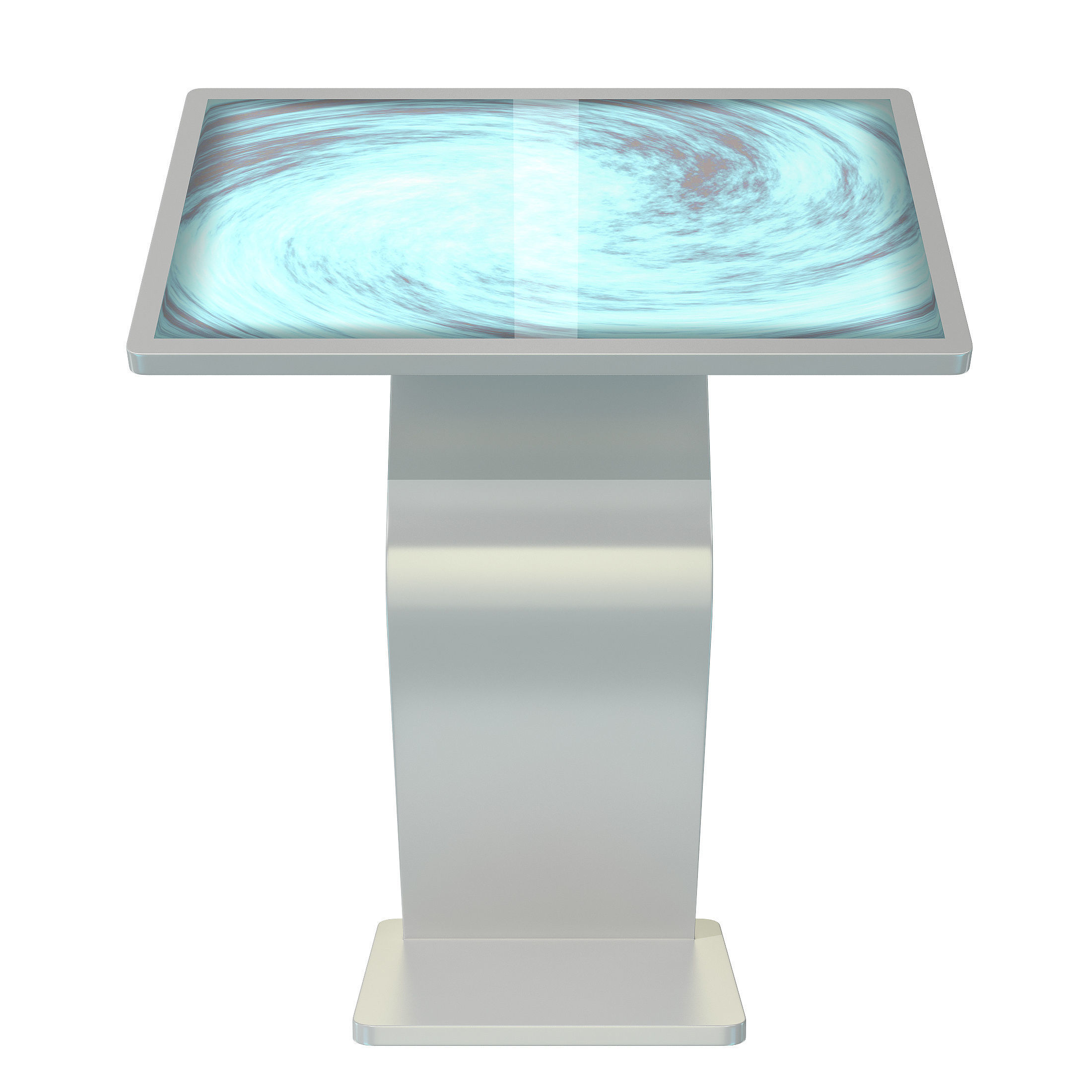 3D model Touch Screen LCD Stand Display Kiosk VR / AR / low-poly | CGTrader