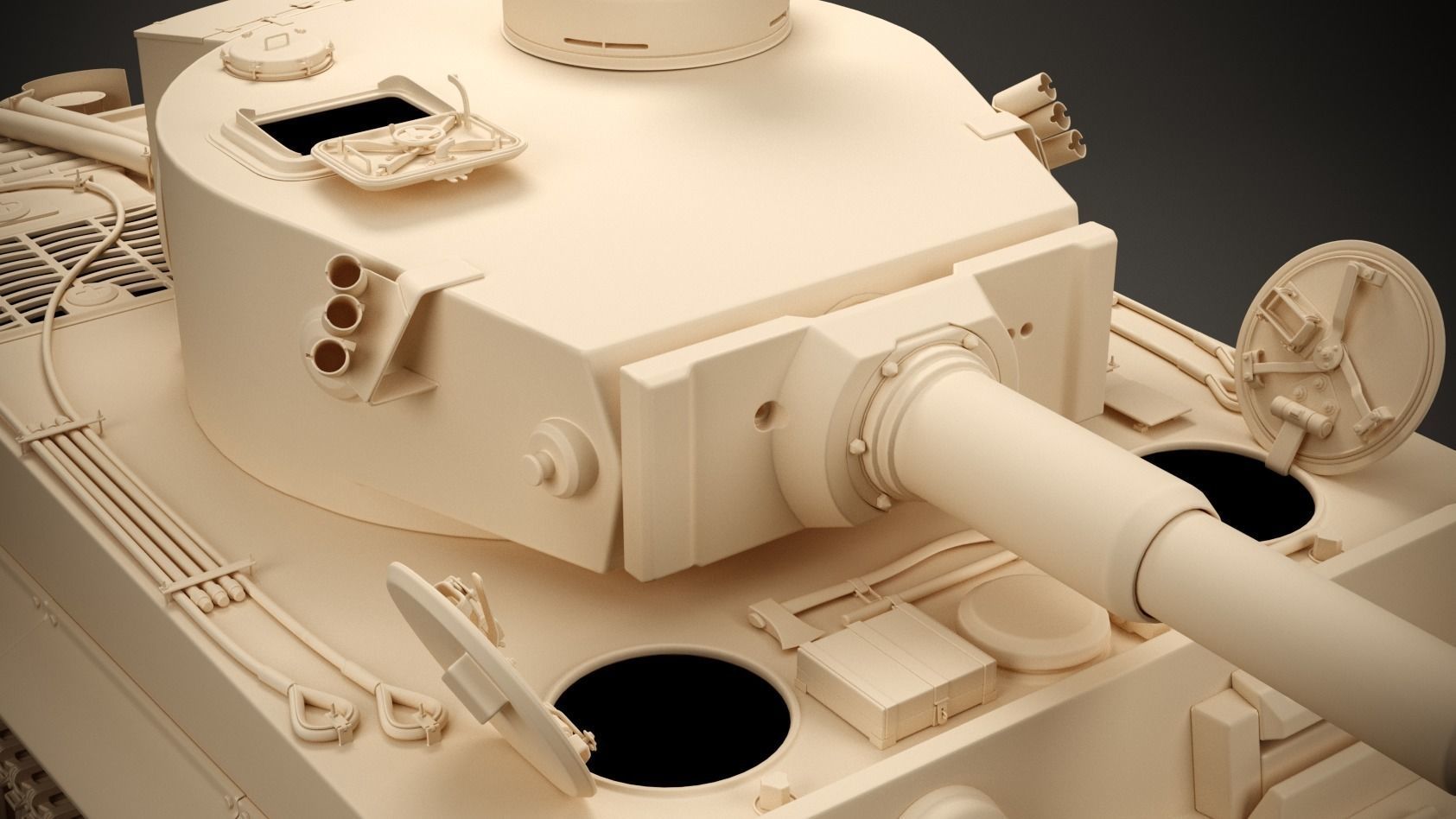 Tiger I 3D model | CGTrader