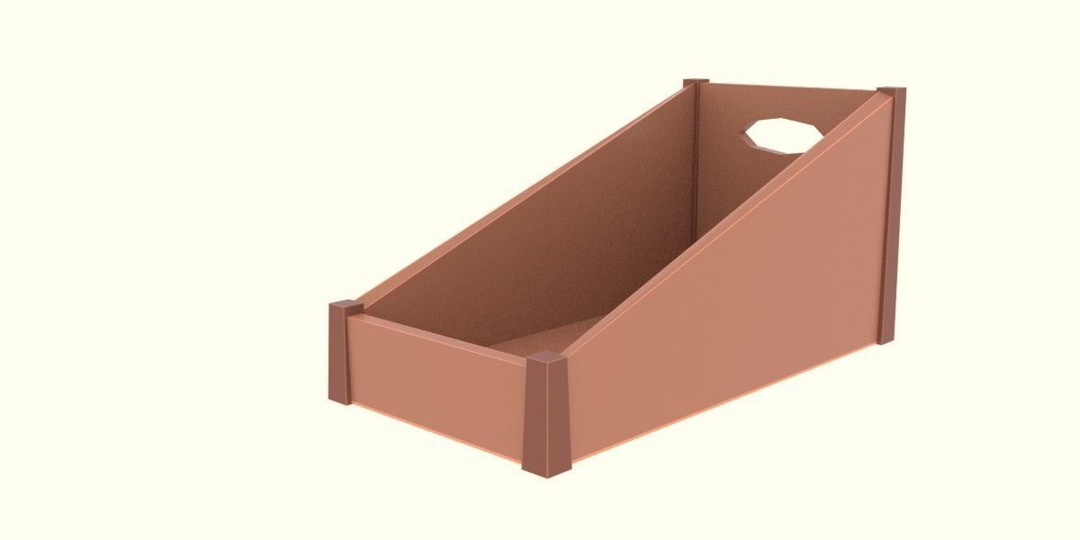 3D model Low Poly Cartoon Crates VR / AR / low-poly | CGTrader