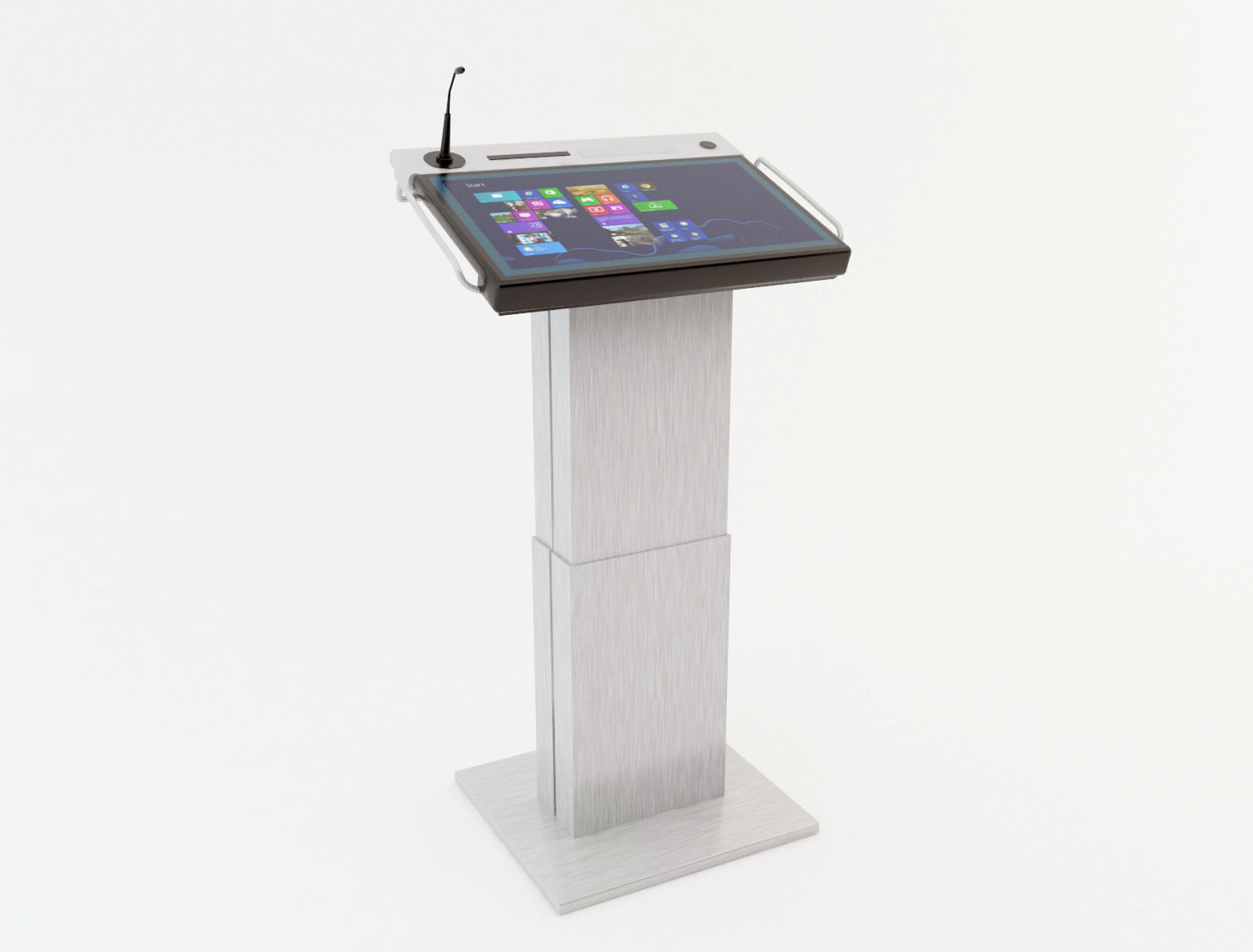 3D model Digital Lectern 1 VR / AR / low-poly | CGTrader