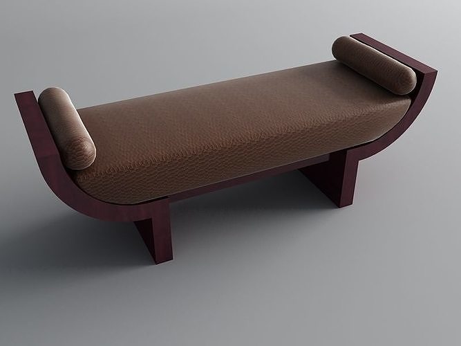 bedbench 3D model | CGTrader