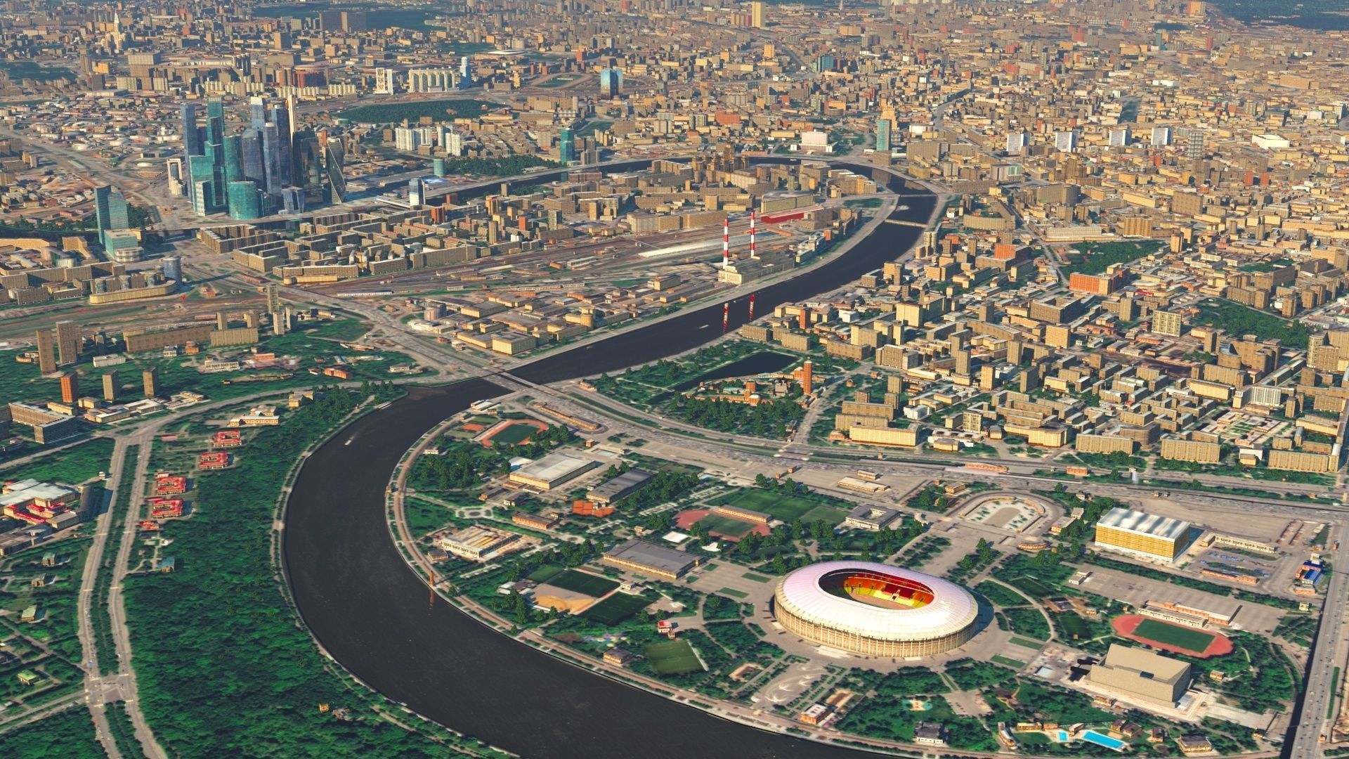 Moscow map 3D model | CGTrader