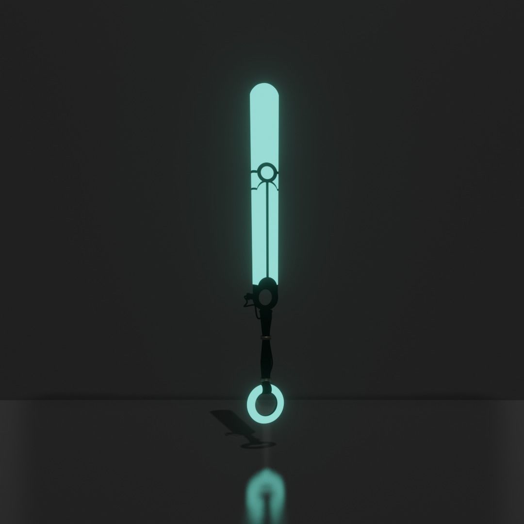 League Of Legends Ekko Weapon free 3D model | CGTrader
