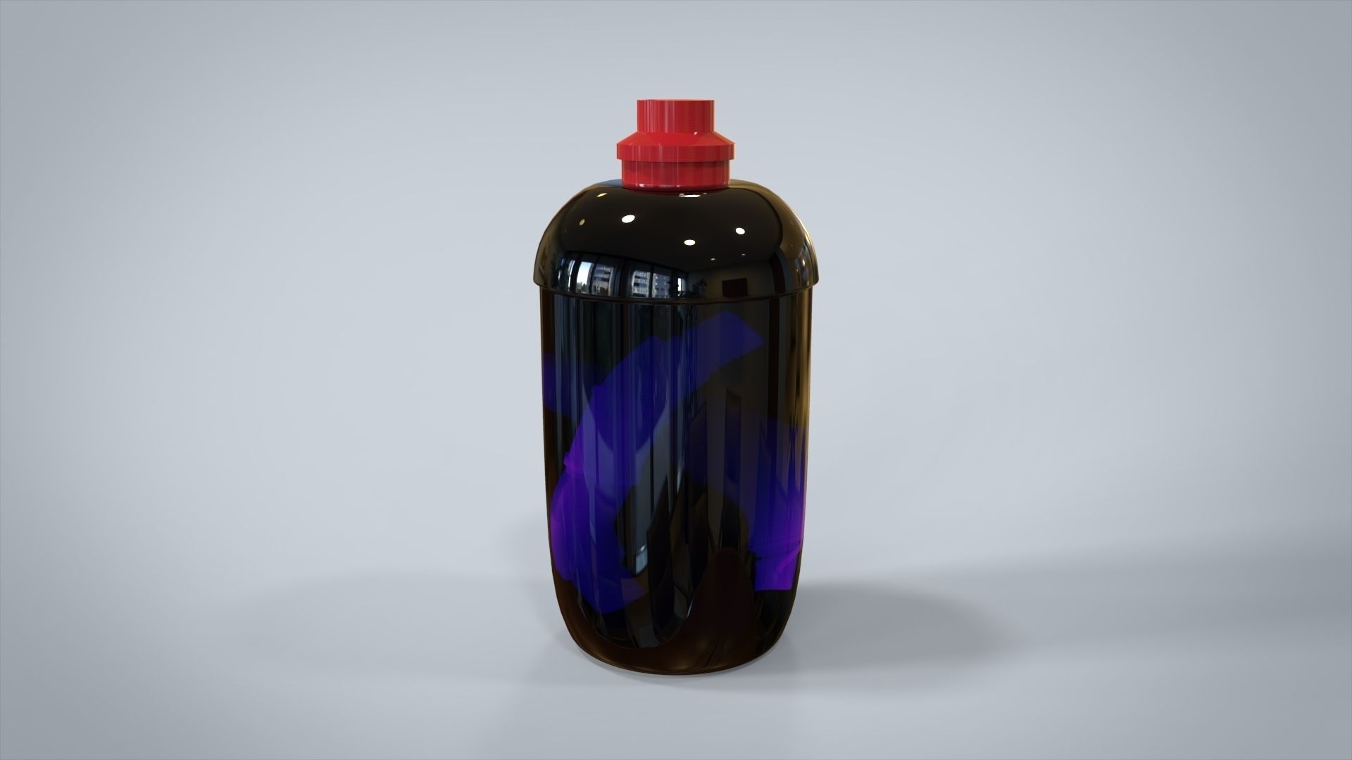 Worm Glass Tube 3D model | CGTrader