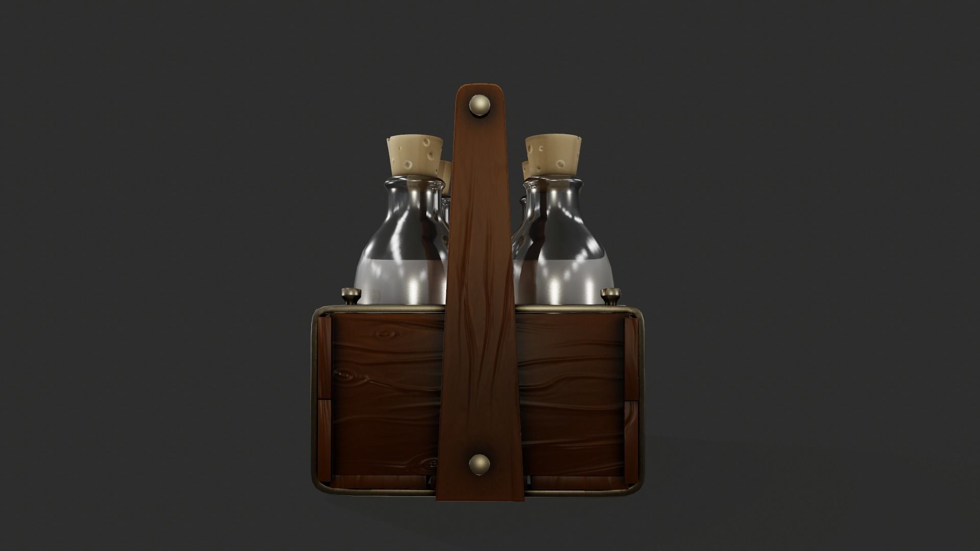 Stylized Milk Carrier - Tutorial Included 3D model | CGTrader