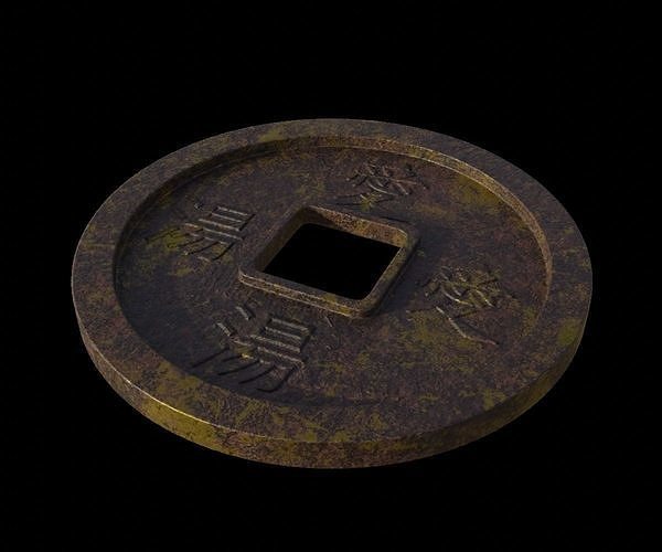 Old Coin 3D model | CGTrader