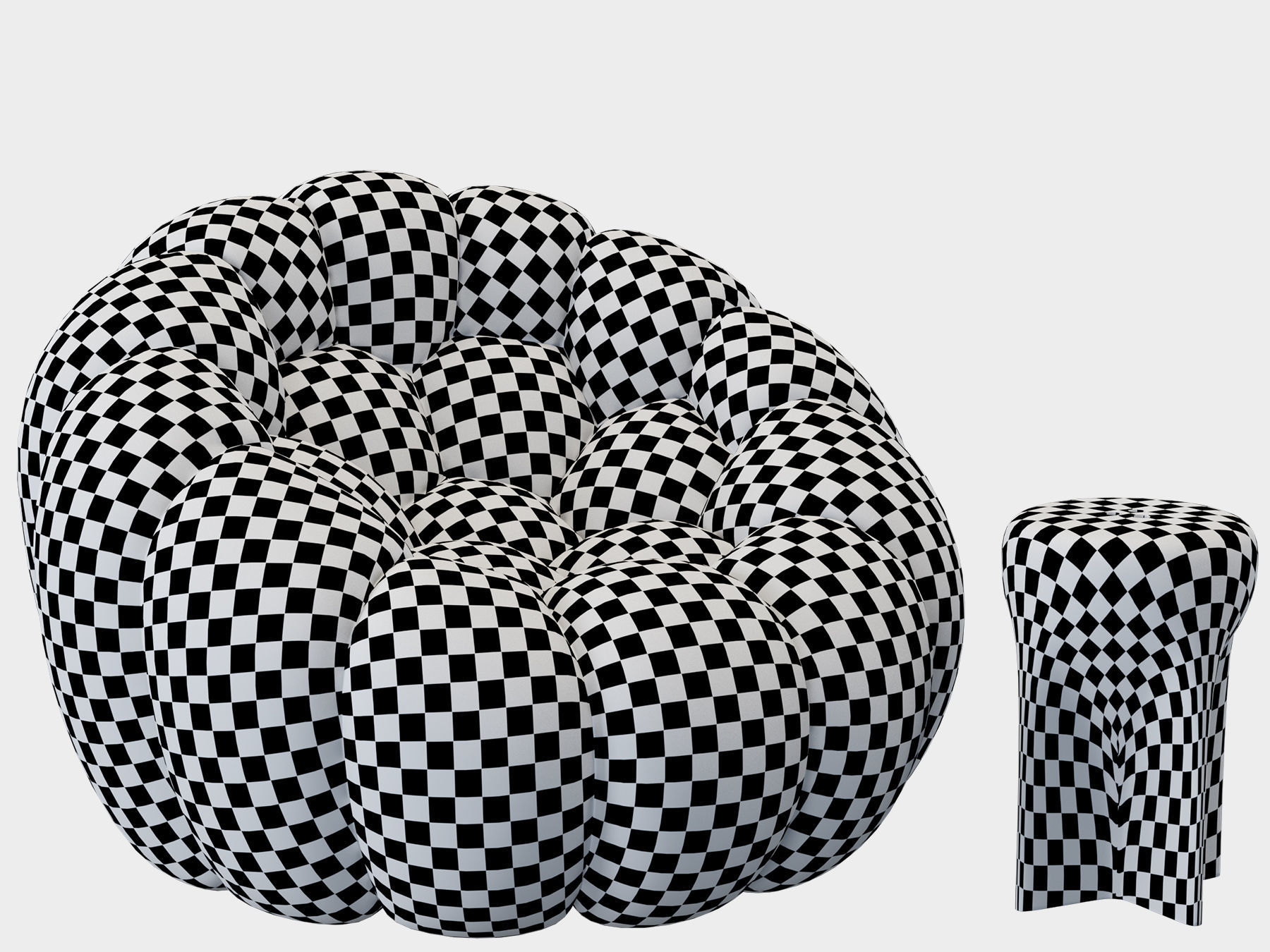 Roche Bobois Bubble Armchair 3D model | CGTrader