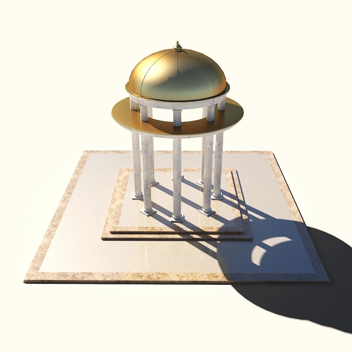 Rotunda 3D model | CGTrader