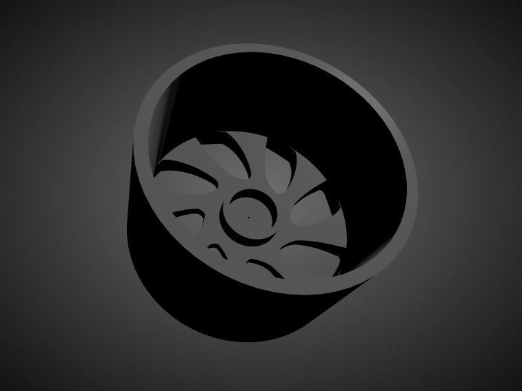 Rotiform WRW scalable and Printable rim 3D model 3D printable | CGTrader