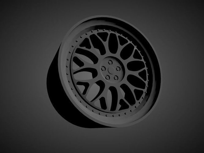 Rotiform DAB scalable and Printable rim 3D model 3D printable | CGTrader