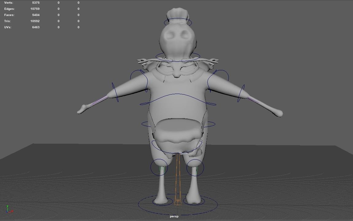 3D model Stitch Shaman VR / AR / low-poly rigged animated | CGTrader