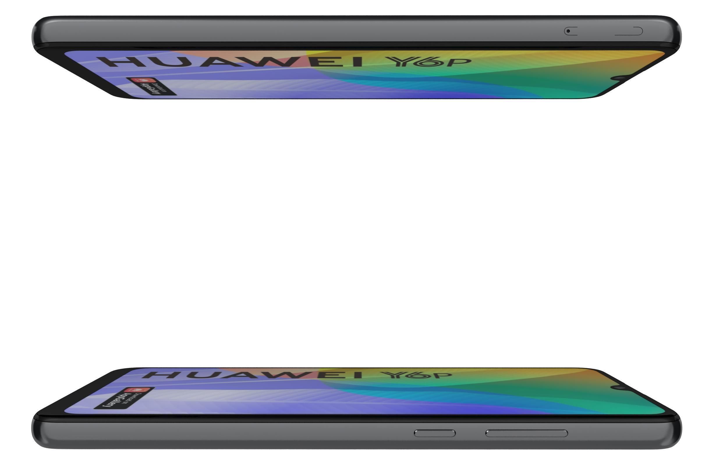 Huawei Y6P Midnight Black 3D model | CGTrader