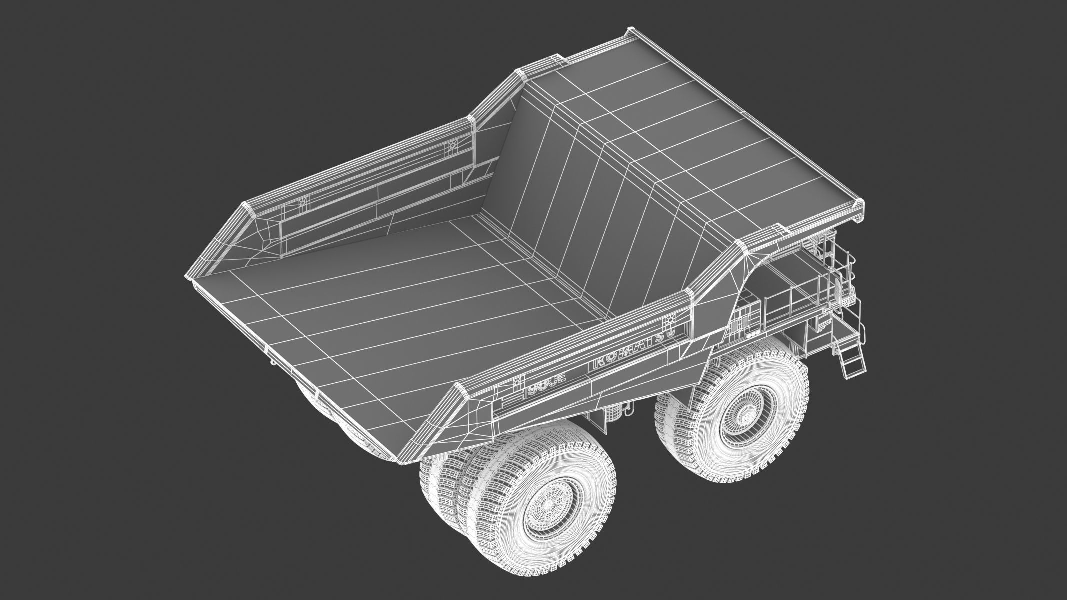 Komatsu 980E-4 3D model | CGTrader
