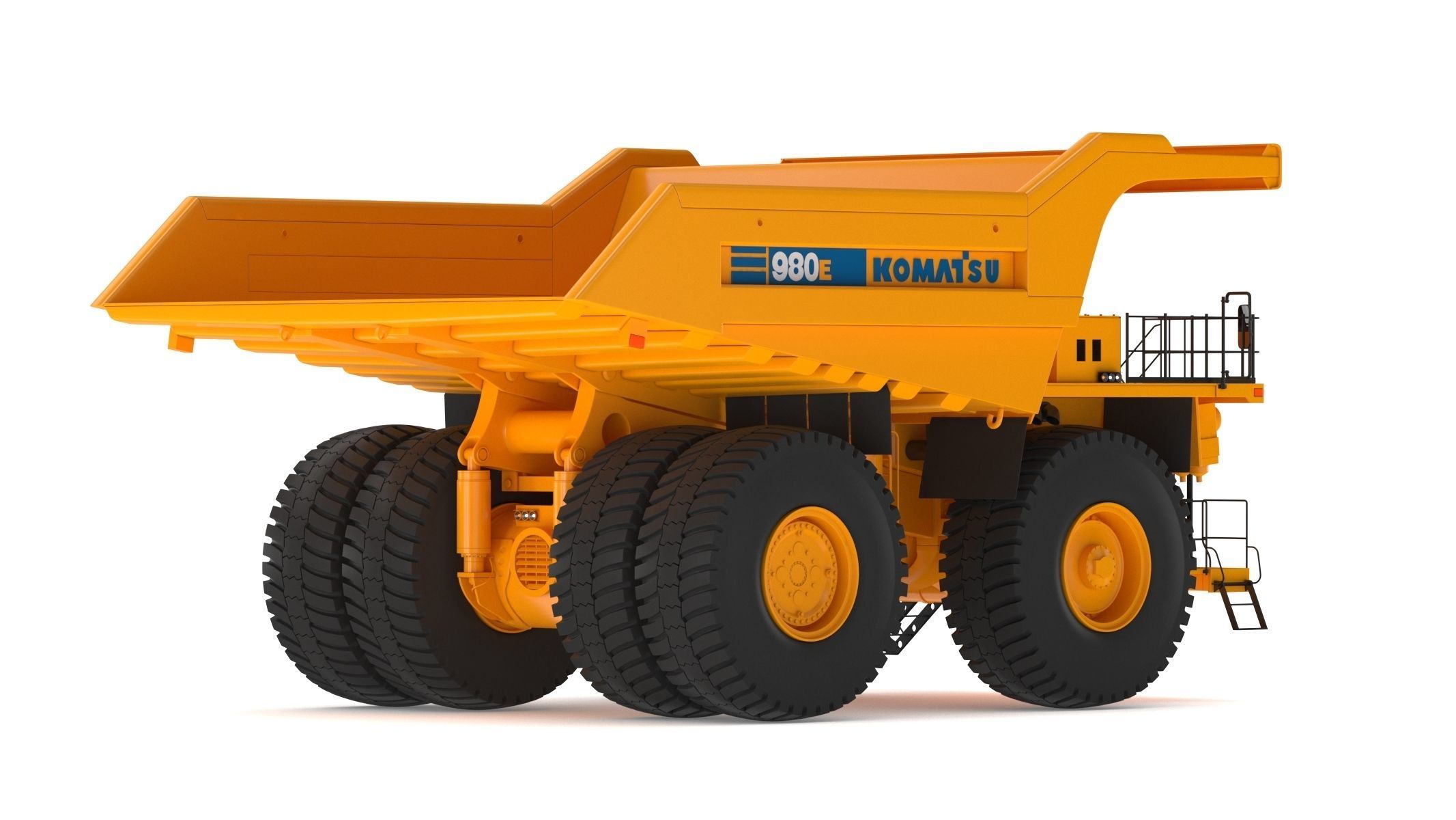 Komatsu 980E-4 3D model | CGTrader