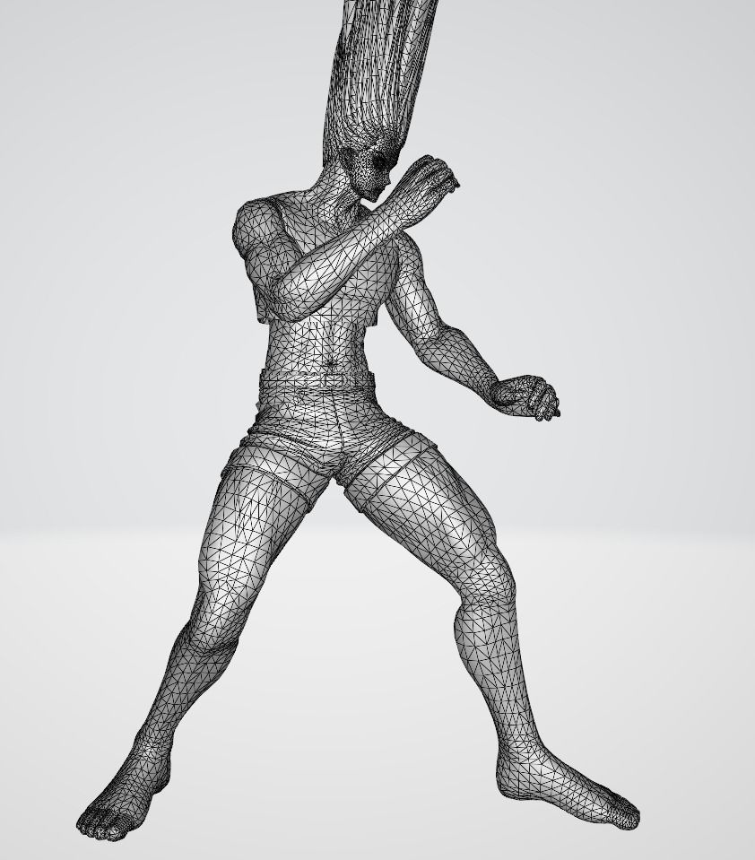 gon transformation 3D model animated rigged | CGTrader