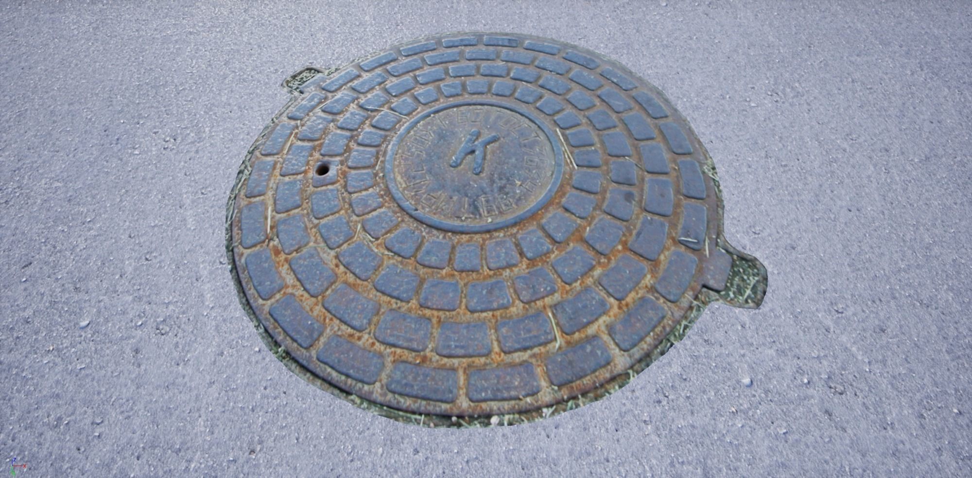 Soviet Russian Sewerage Hatches PBR Decals Texture | CGTrader