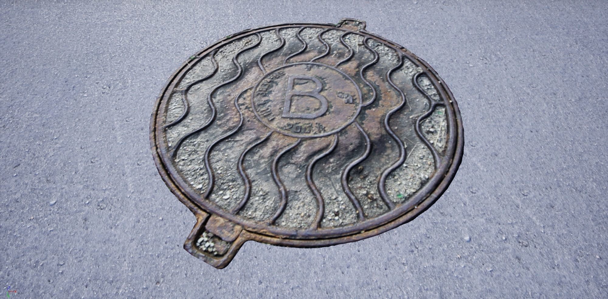 Soviet Russian Sewerage Hatches PBR Decals Texture | CGTrader