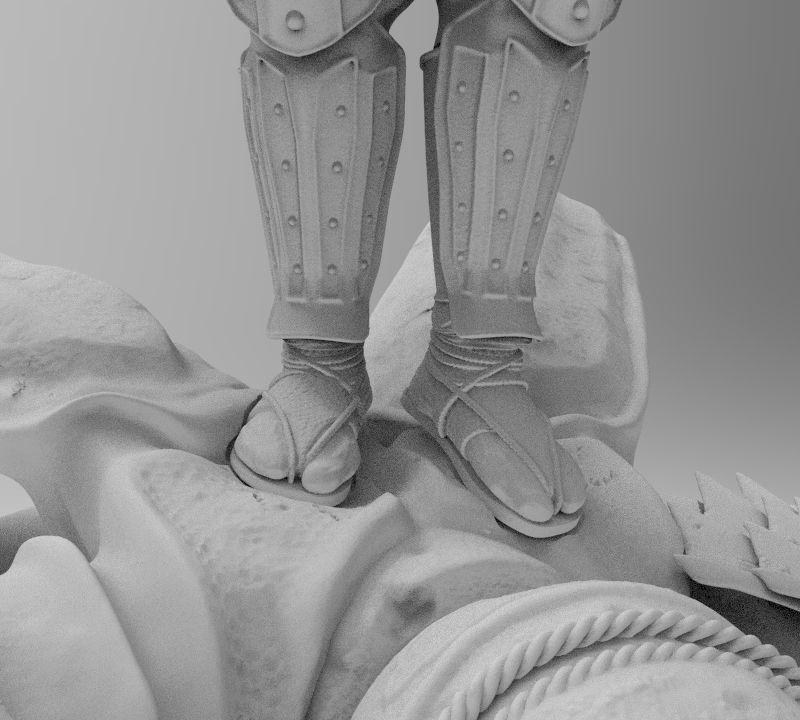 Trunks Samurai Dragon Ball 3D model 3D printable | CGTrader