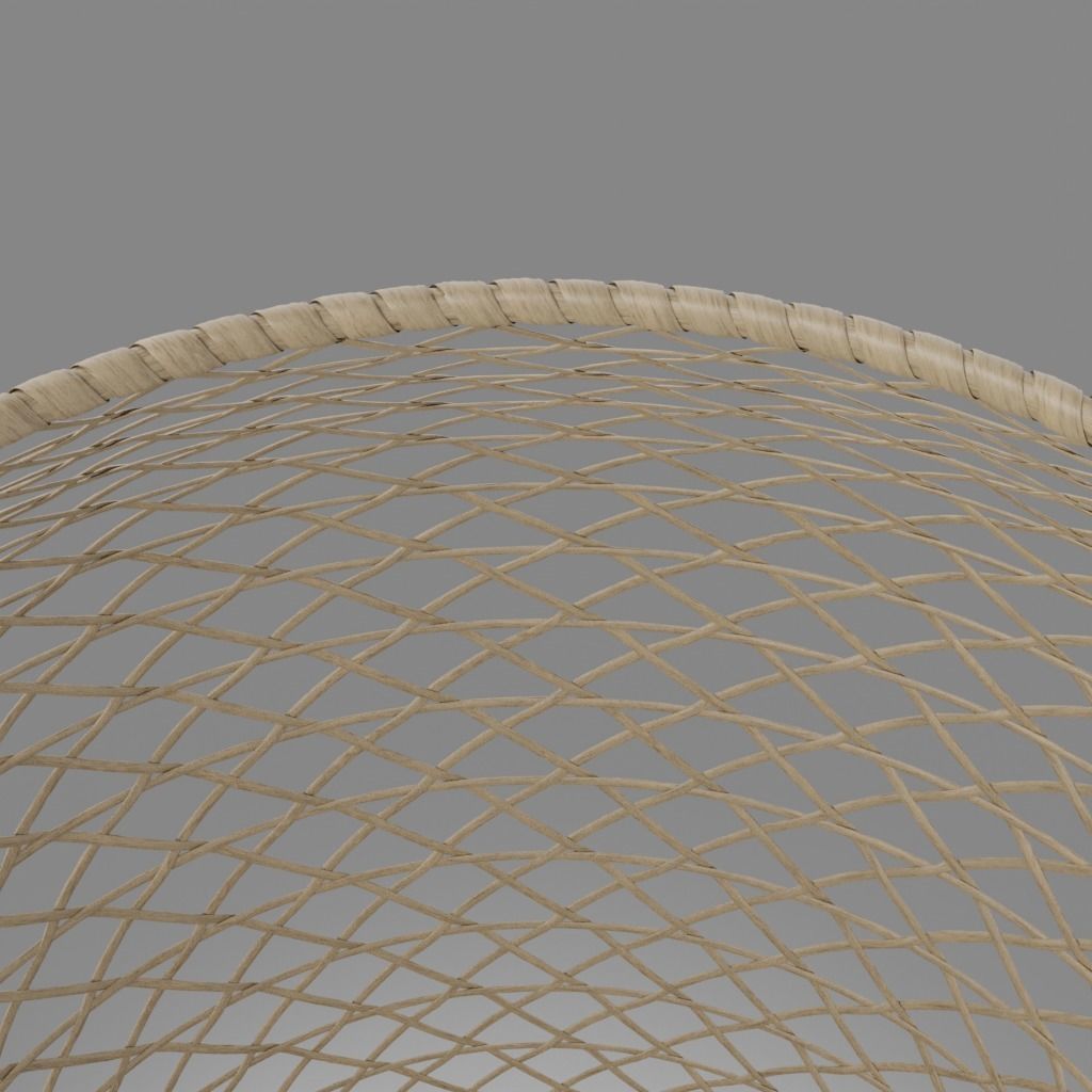 Woven Basket 8 with PBR texture 3D model | CGTrader